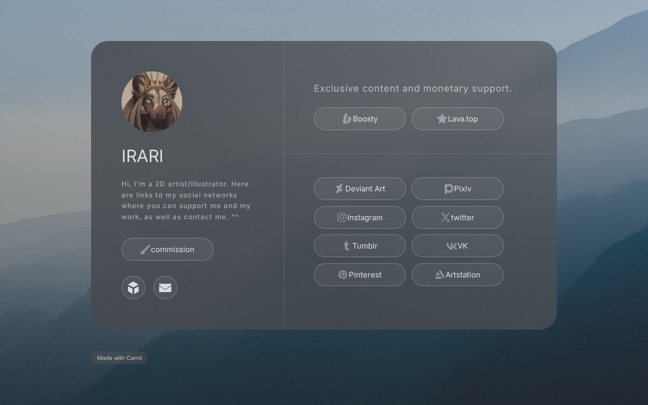 irari card